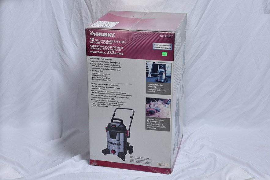 Vacuum Husky 10GL Stainless Wet/Dry | National Rent-All